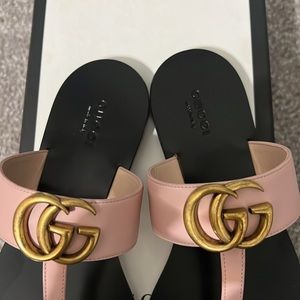 Gucci | Shoes | Gucci Pink Sandals Size 36 | Poshmark
